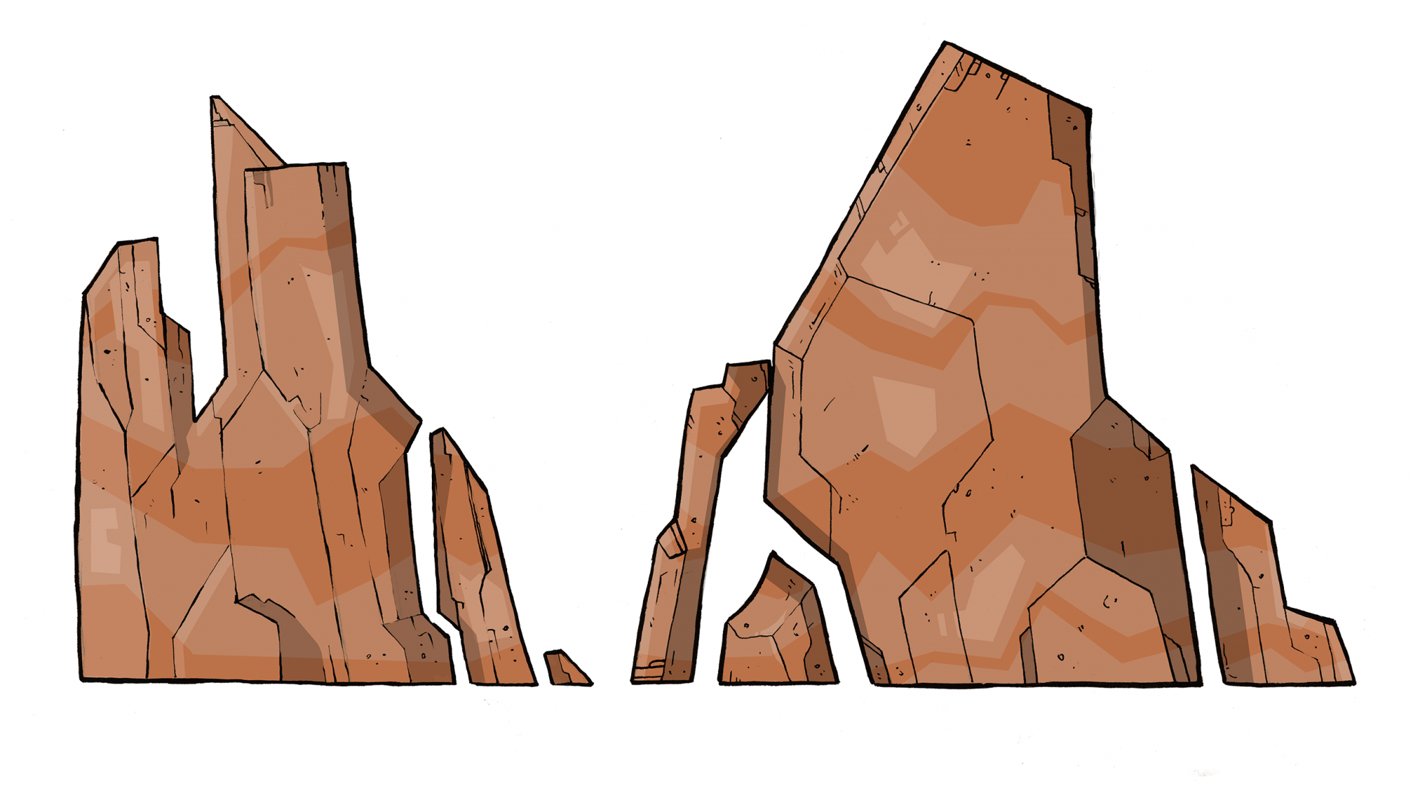 2D game assets
